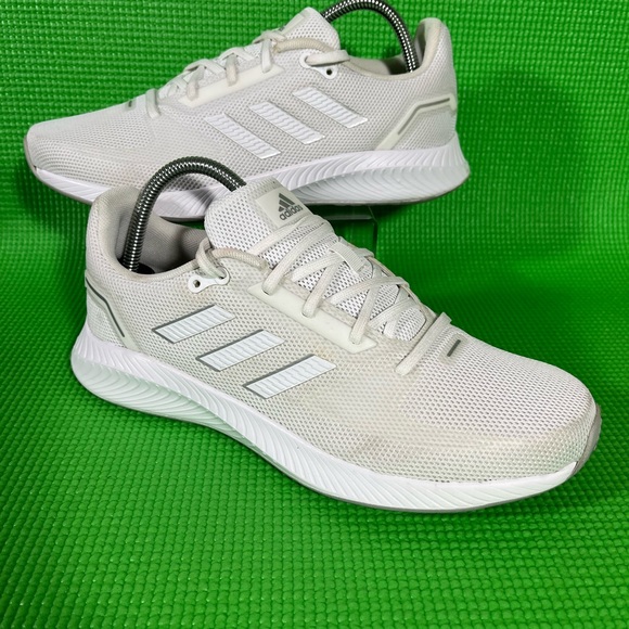 adidas | Shoes | Adidas Womens Runfalcon 2 Fy962 Whitesilver Metallic ...